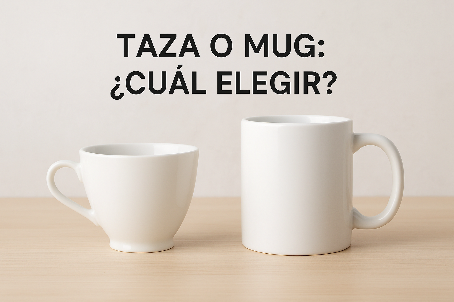 Taza o mug: cómo elegir el recipiente perfecto según tu bebida favorita